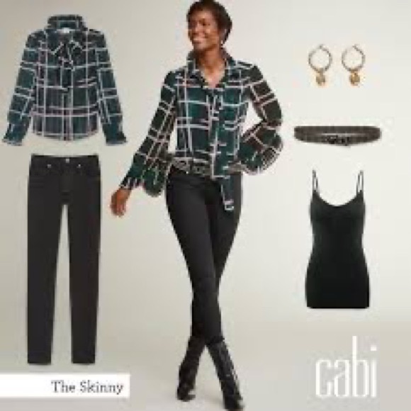 CAbi | Jeans | Cabi Black Skinny Jeans Style 394 Size 2 | Poshmark